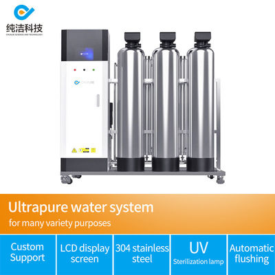 300LPH Semiconductor Lab Water Filter Ultrapure Reverse Osmosis Water ...